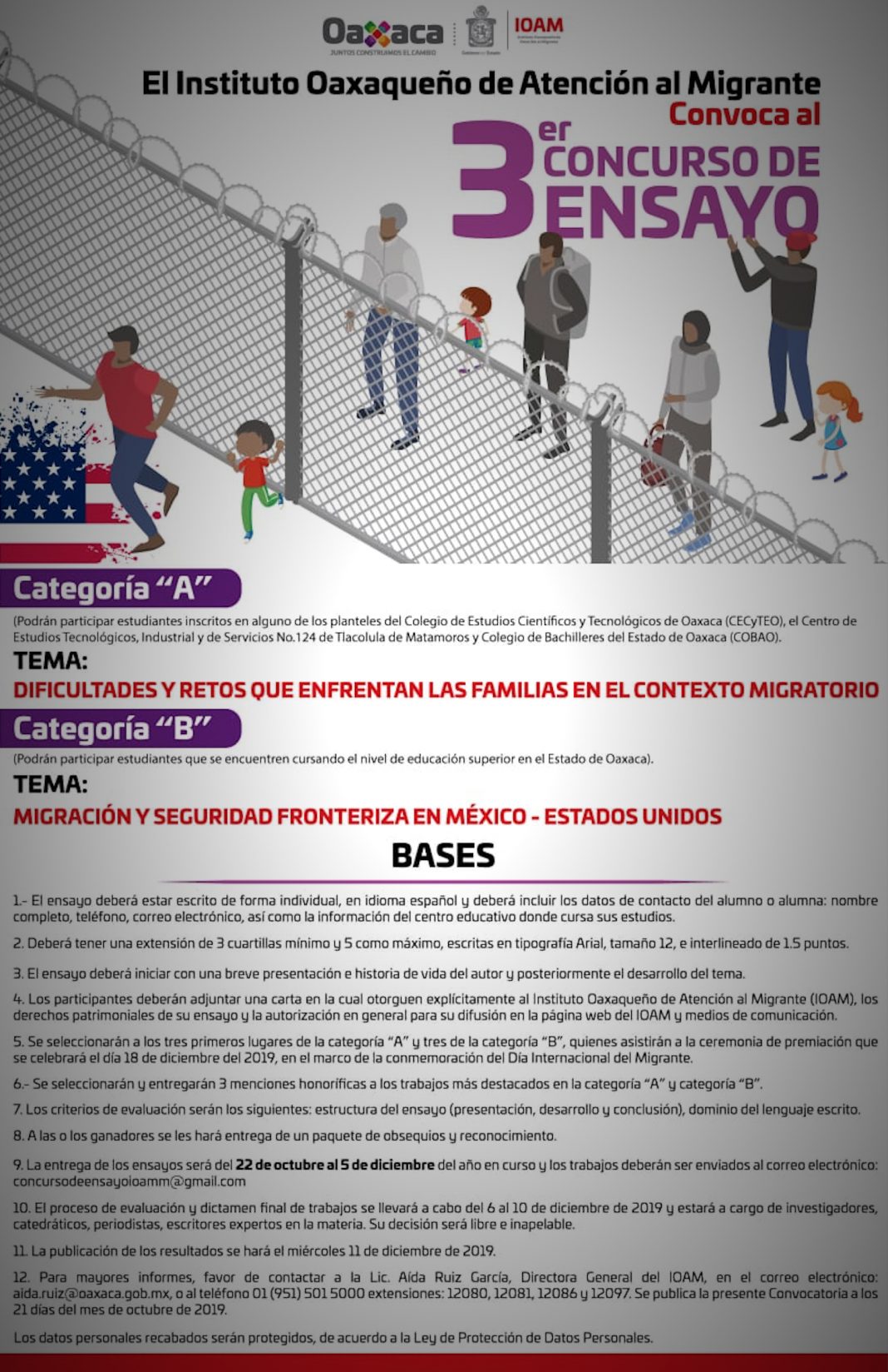 Convocatoria: Concurso de Ensayo sobre Migración - eloriente.net